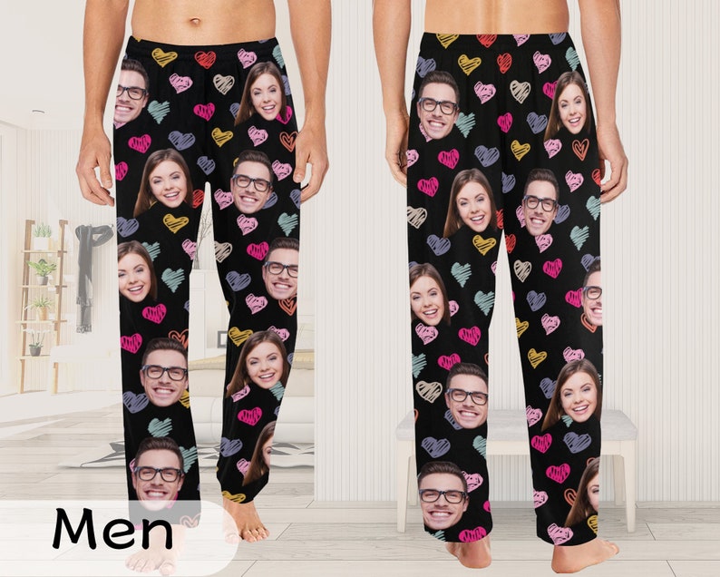 Personalized Face Pajama Pants, Custom Photo Gift – Zenzzle